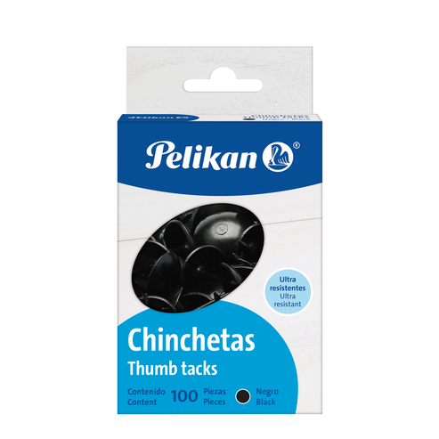 Chinchetas disponible en 6 atractivos colores – Pelikan México