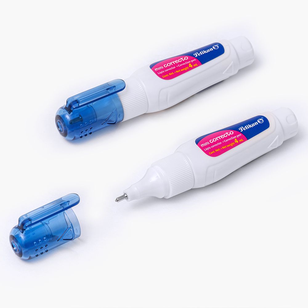 Mini Corrector Líquido 4ml. Caja con 12 piezas – Pelikan México
